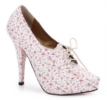 COMO MONTAR LOOK ROMÂNTICO COM SAPATO FLORAL