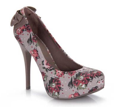 COMO MONTAR LOOK ROMÂNTICO COM SAPATO FLORAL