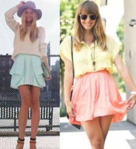 Como Usar Roupas e Acessórios em Tons Pastel