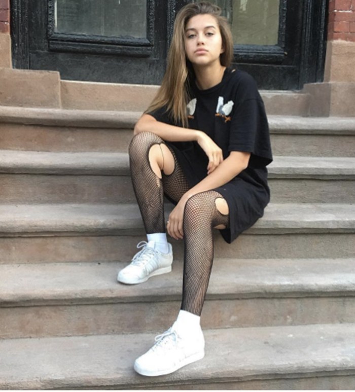 Looks com meia arrastão rasgada 11 - Dicas de Moda